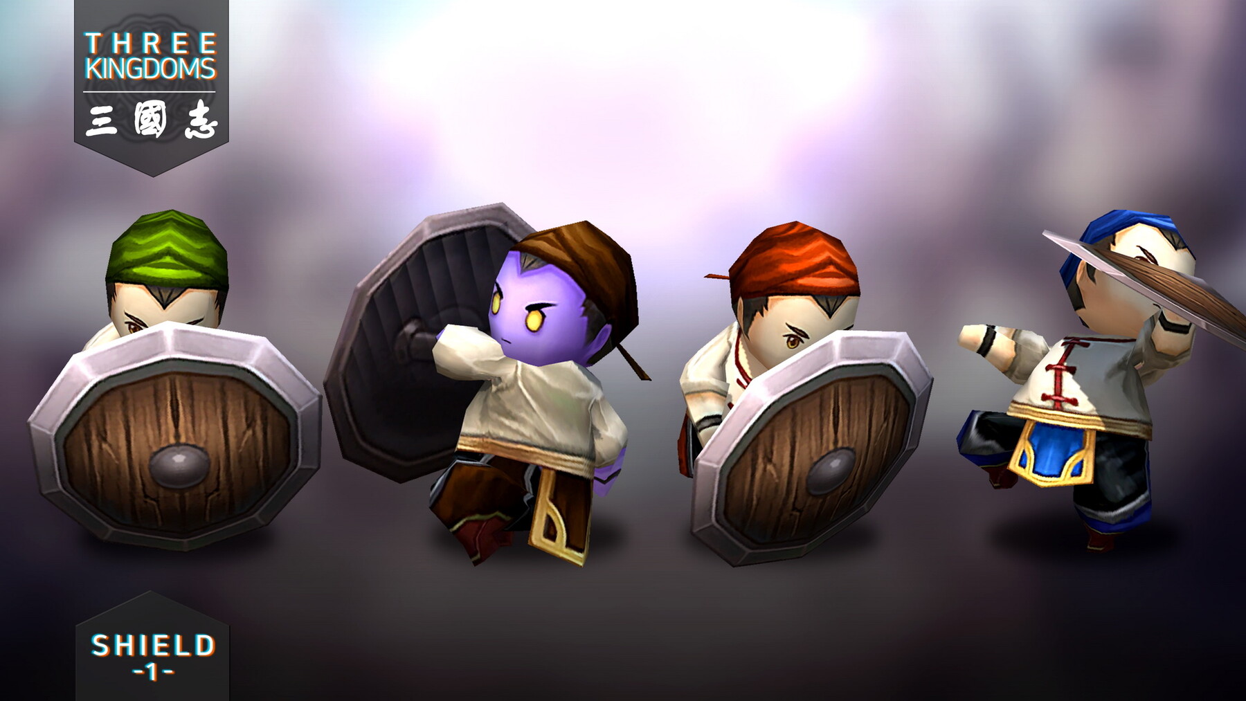 ArtStation - Three Kingdoms - Soldier Shield 1 | Game Assets