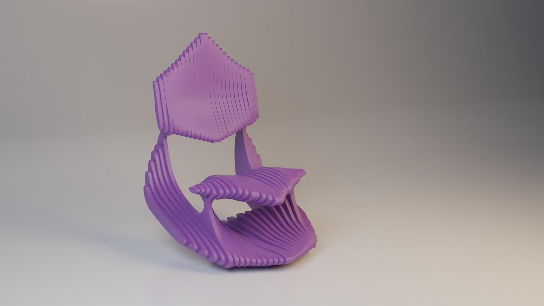 ArtStation - Modern Parametric Plastic Chair | Game Assets