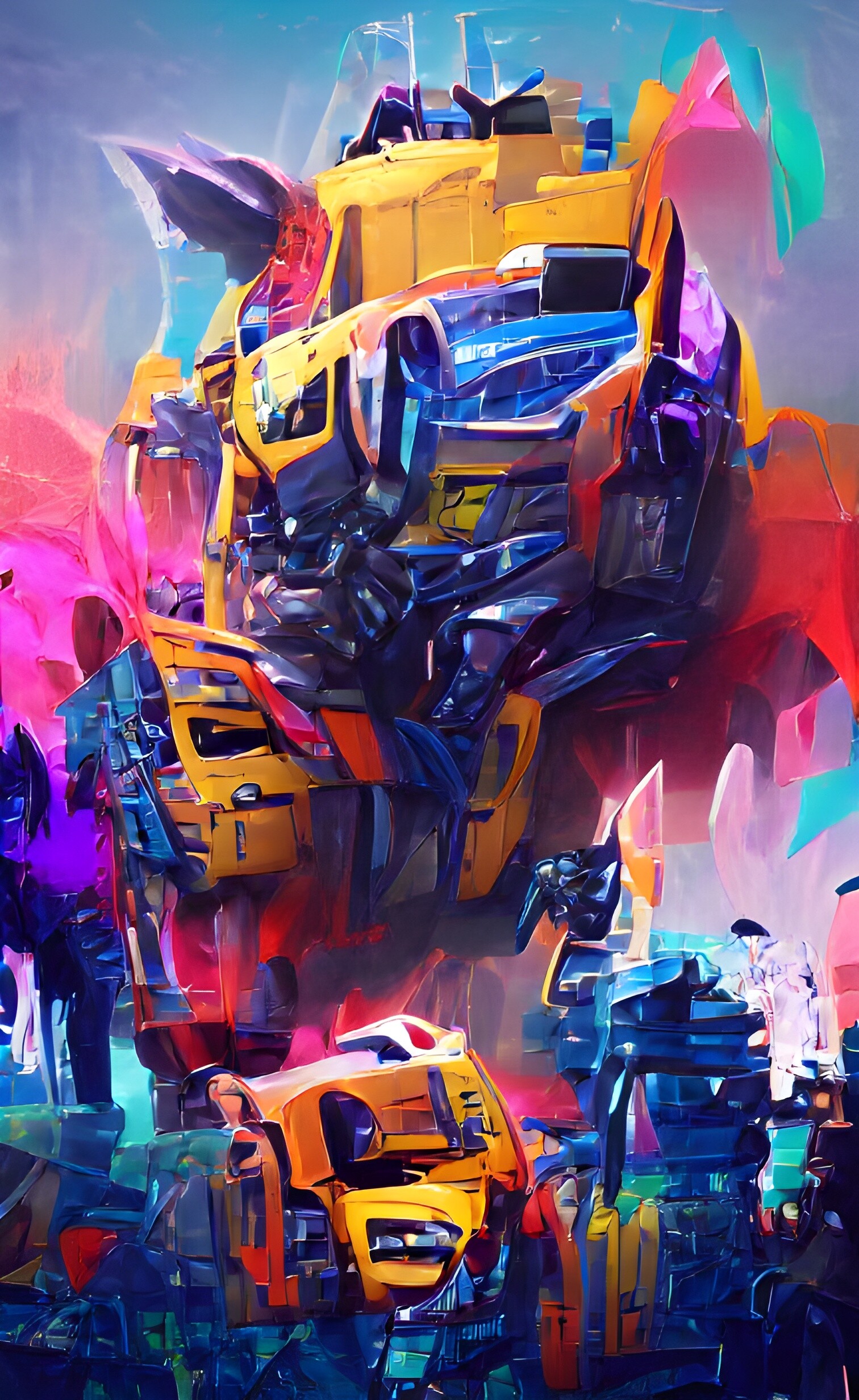 ArtStation - Robot Mech Transformer craft pack | Artworks