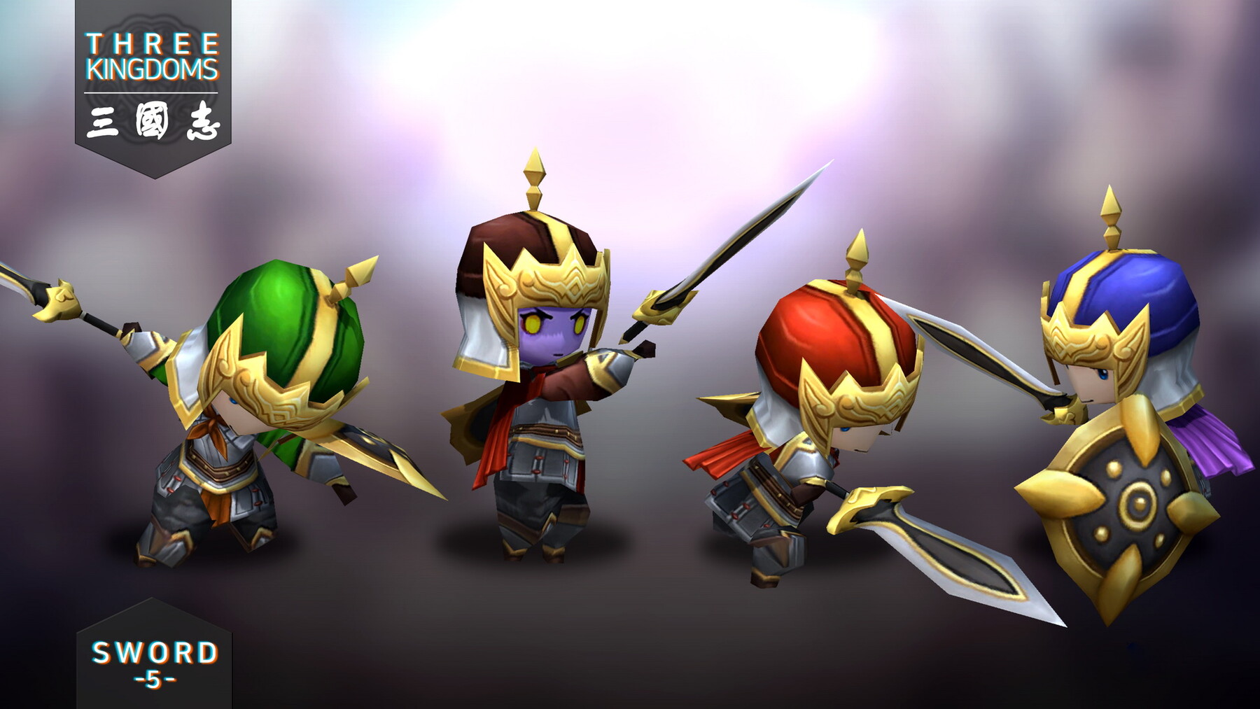 ArtStation - Three Kingdoms - Soldier Sword 5 | Game Assets