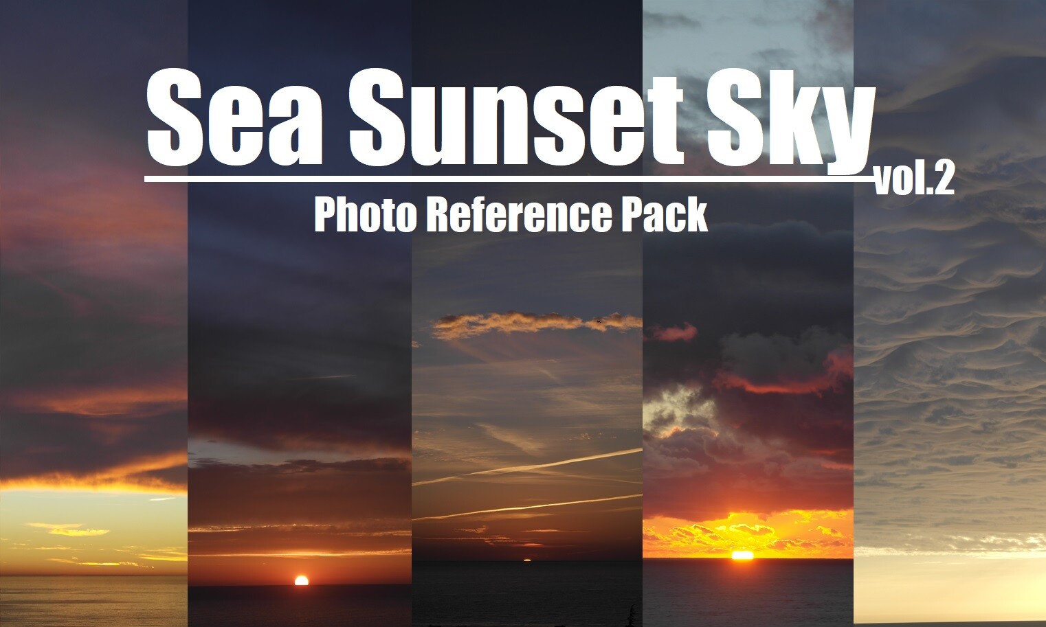 ArtStation - Sea Sunset Sky vol.2. 370+ Photo Reference Pictures ...