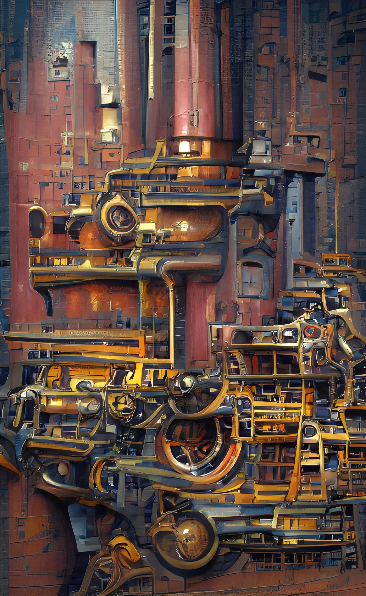 ArtStation - Industrial engine | Artworks