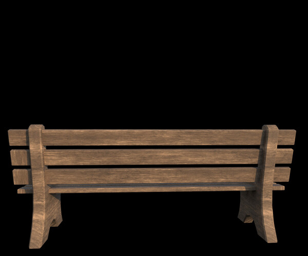 ArtStation - Bench - PBR - Textured | Game Assets