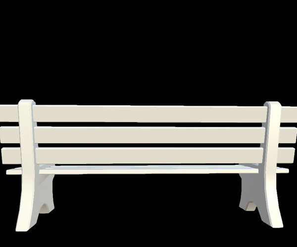 ArtStation - Bench | Game Assets