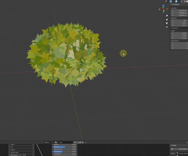 ArtStation - Make Stylized Bush in Unity URP | Tutorials