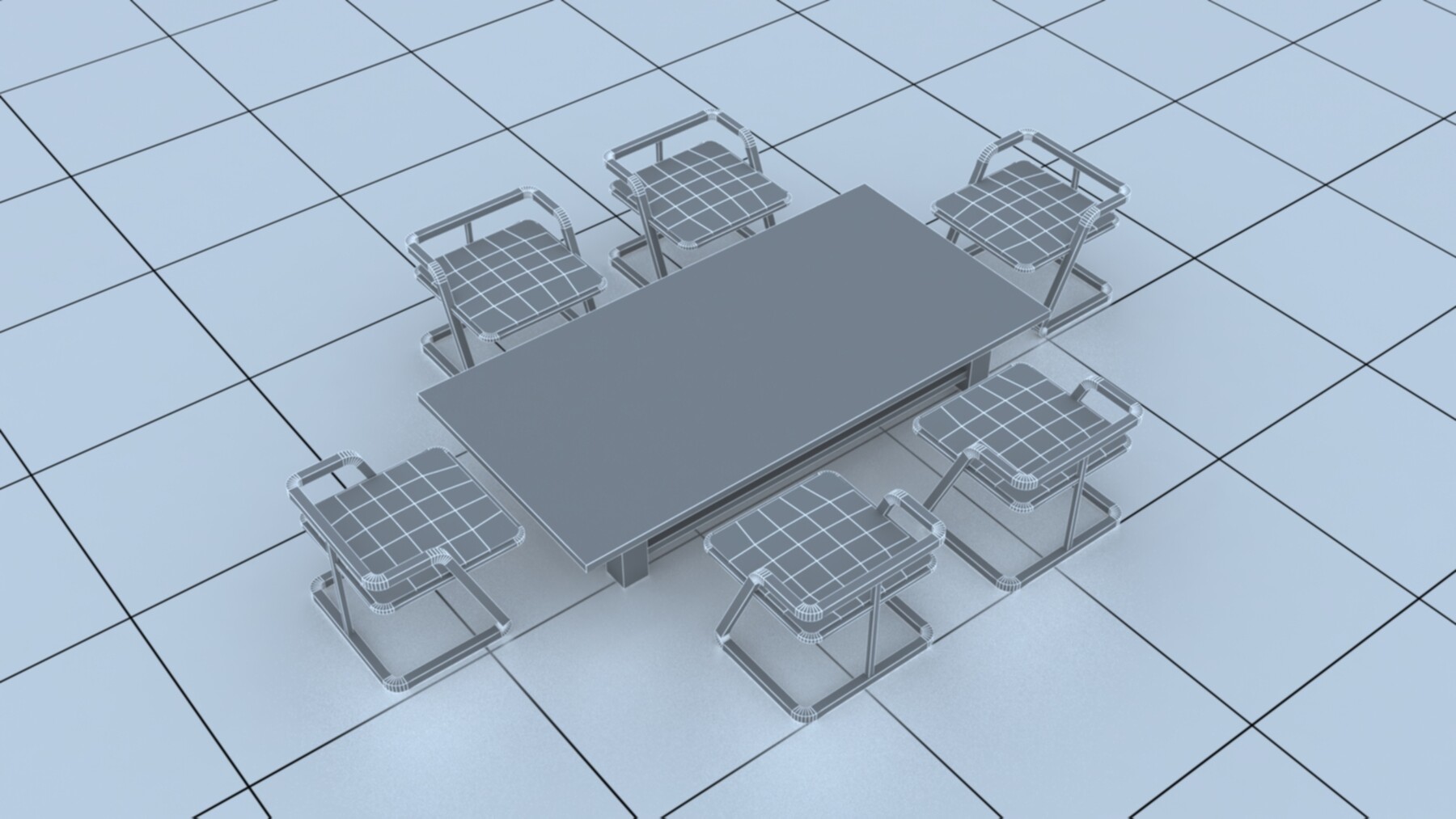 ArtStation - Seating Dinning Table | Resources