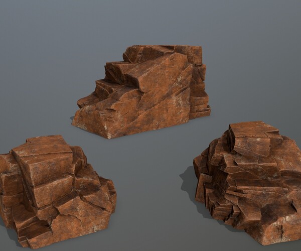 ArtStation - Sand Stone Set | Game Assets