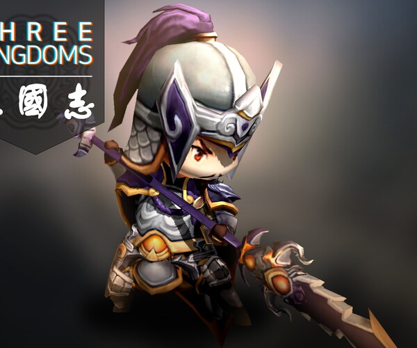 ArtStation - Three kingdoms - Additional Hero Osibee | Game Assets