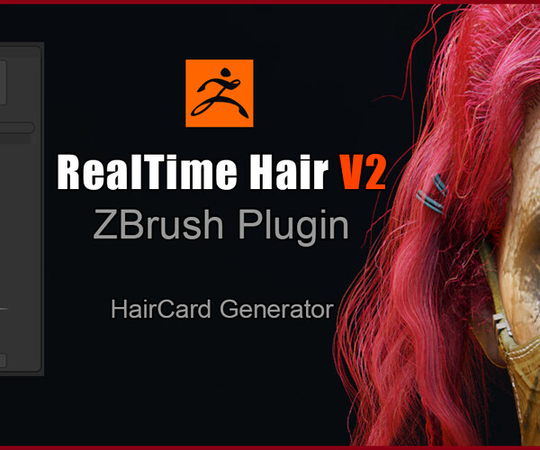 ArtStation - Real-time Hair ZBrush Plugin | Resources