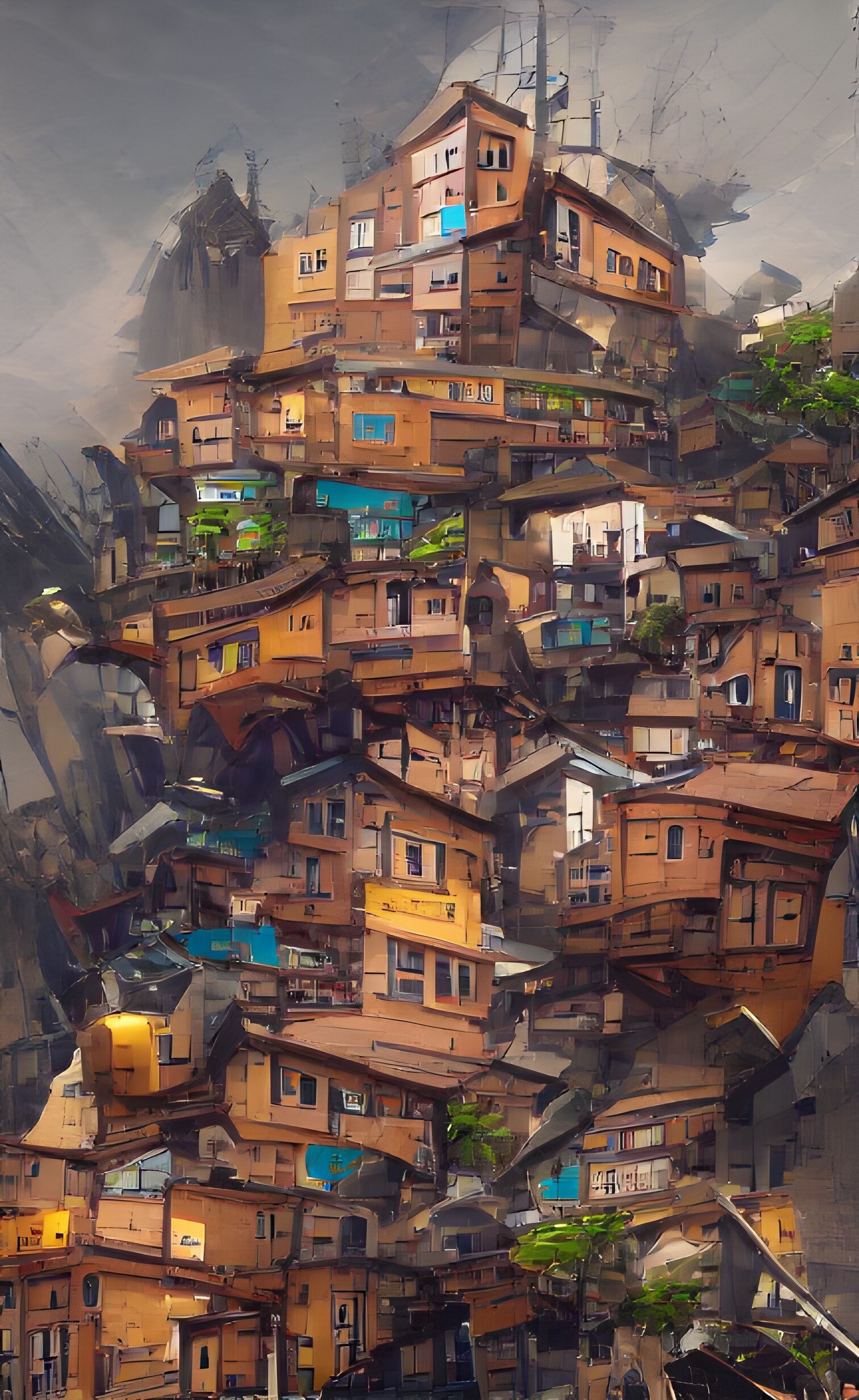 ArtStation - Favelas Rio 480 image jpg pack | Game Assets