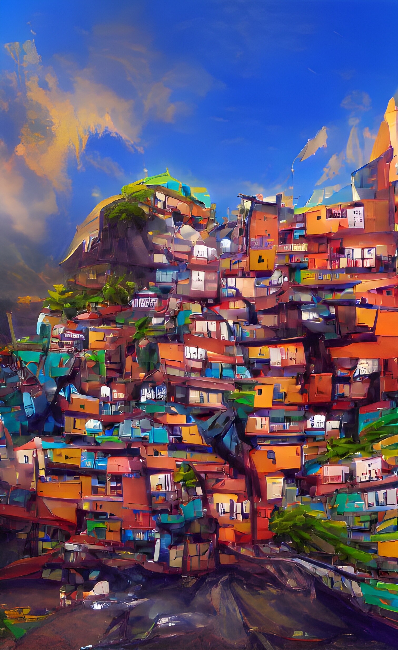 ArtStation - Favelas Rio 480 image jpg pack | Game Assets