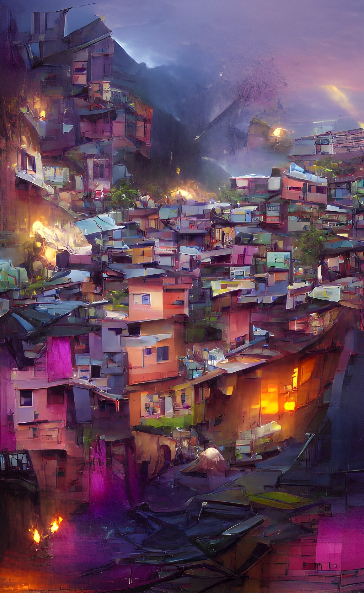 ArtStation - Favelas Rio 480 image jpg pack | Game Assets