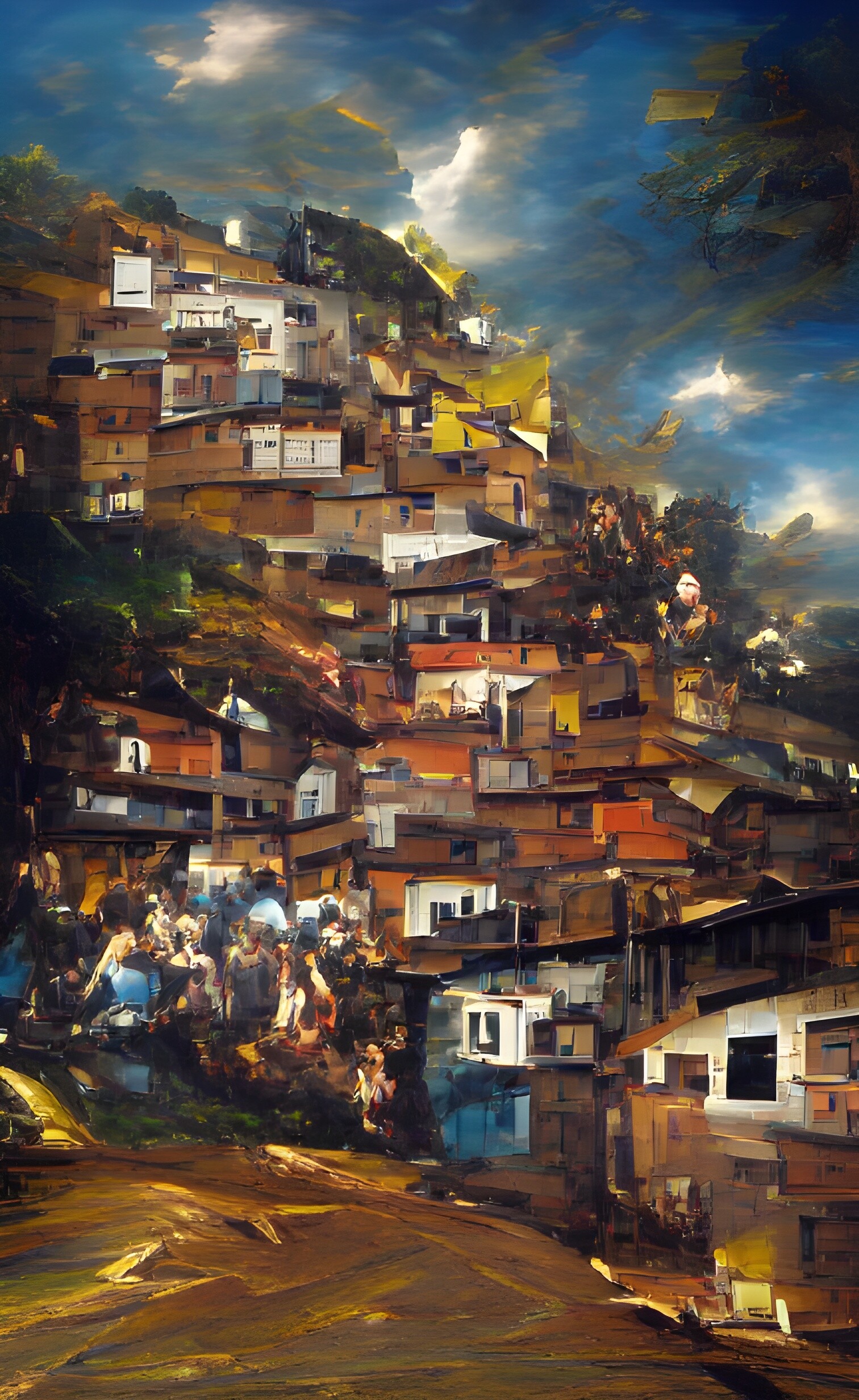 ArtStation - Favelas Rio 480 image jpg pack | Game Assets