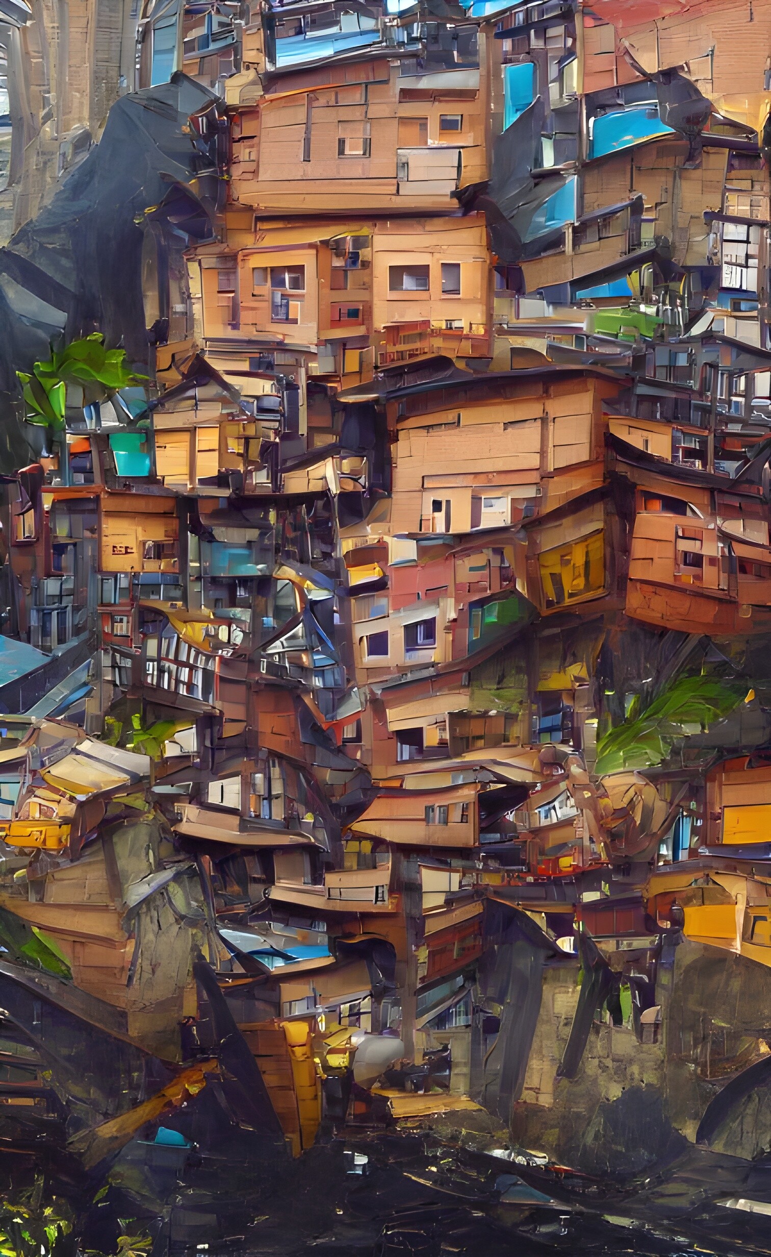 ArtStation - Favelas Rio 480 image jpg pack | Game Assets