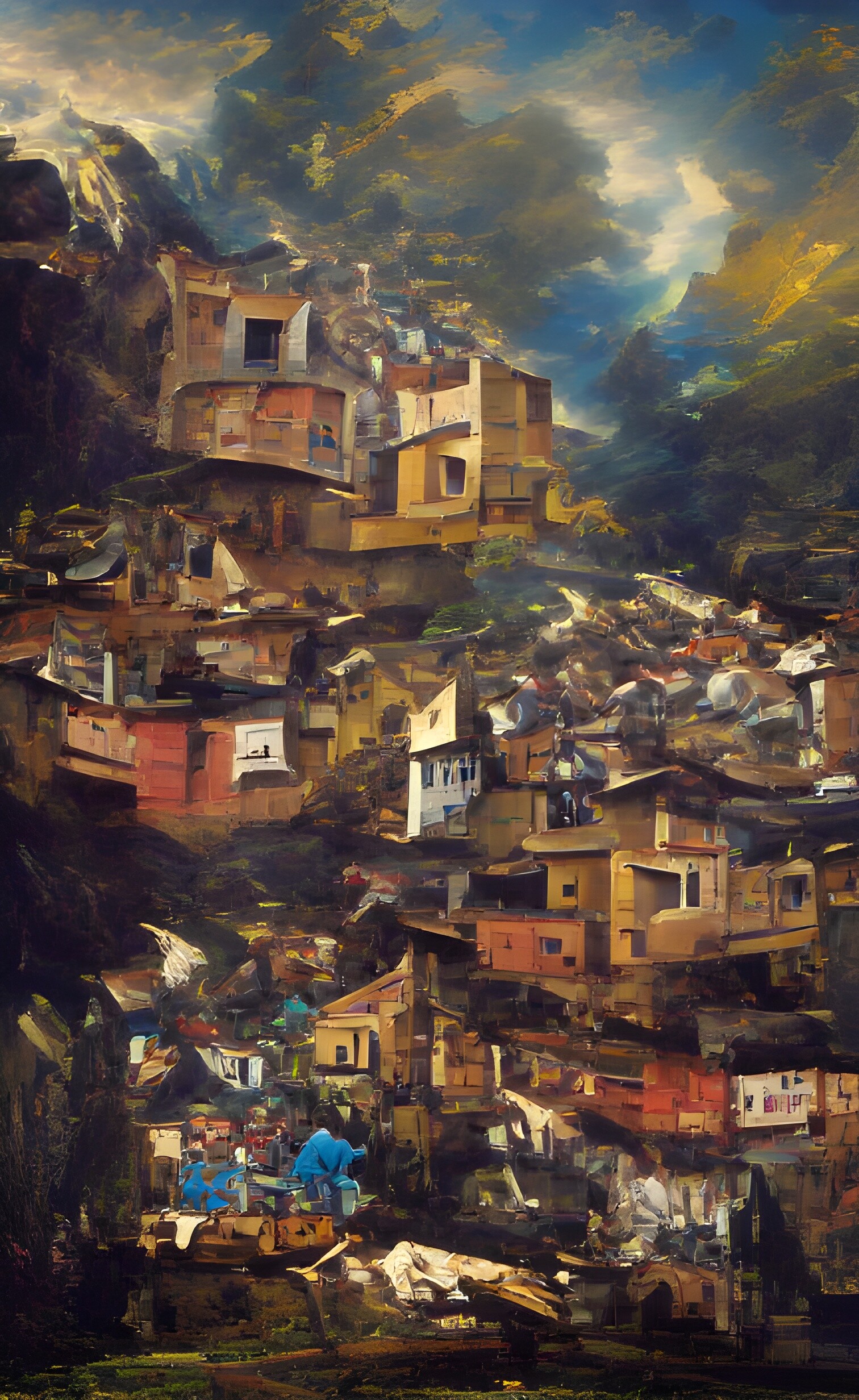 ArtStation - Favelas Rio 480 image jpg pack | Game Assets