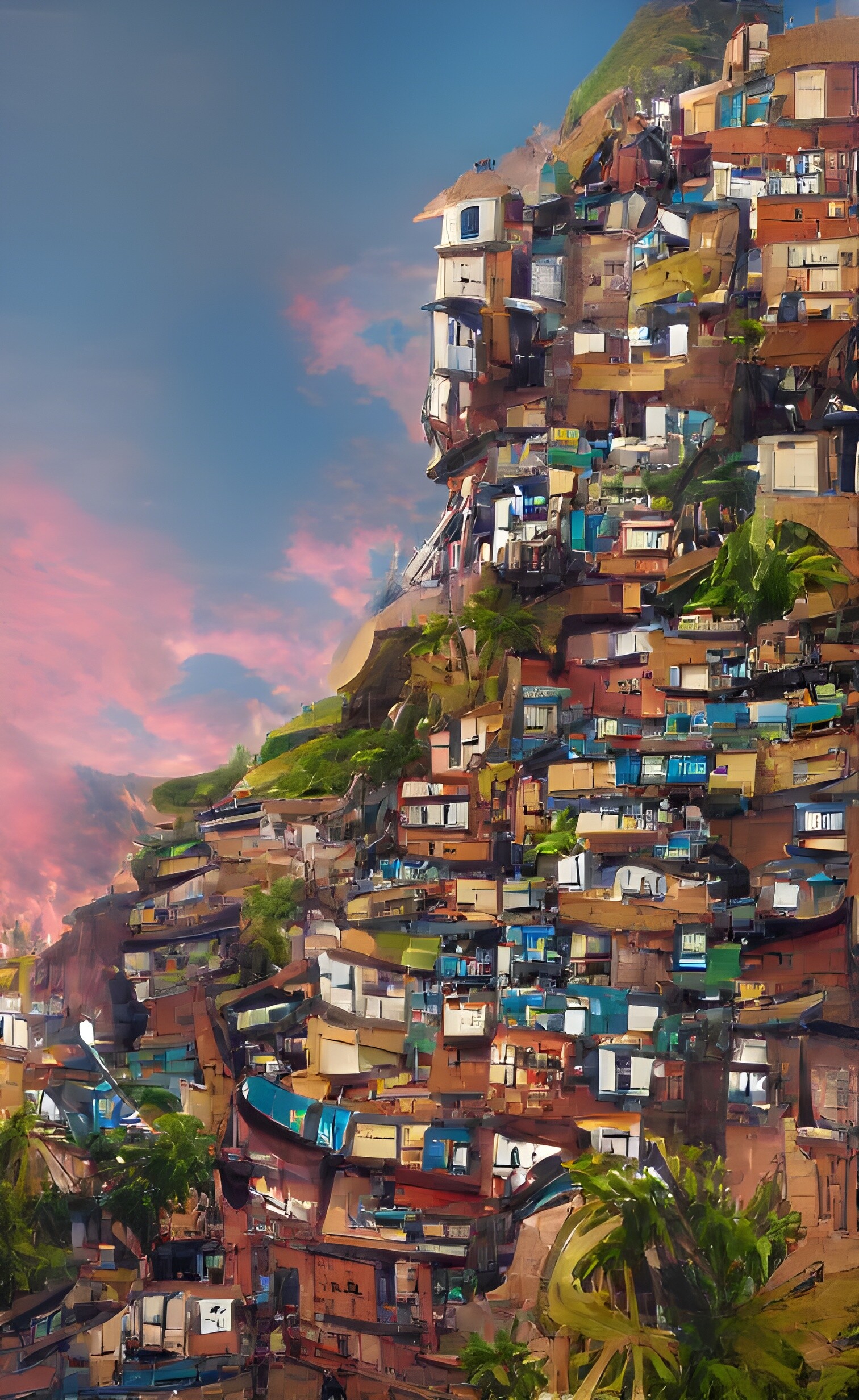 ArtStation - Favelas Rio 480 image jpg pack | Game Assets