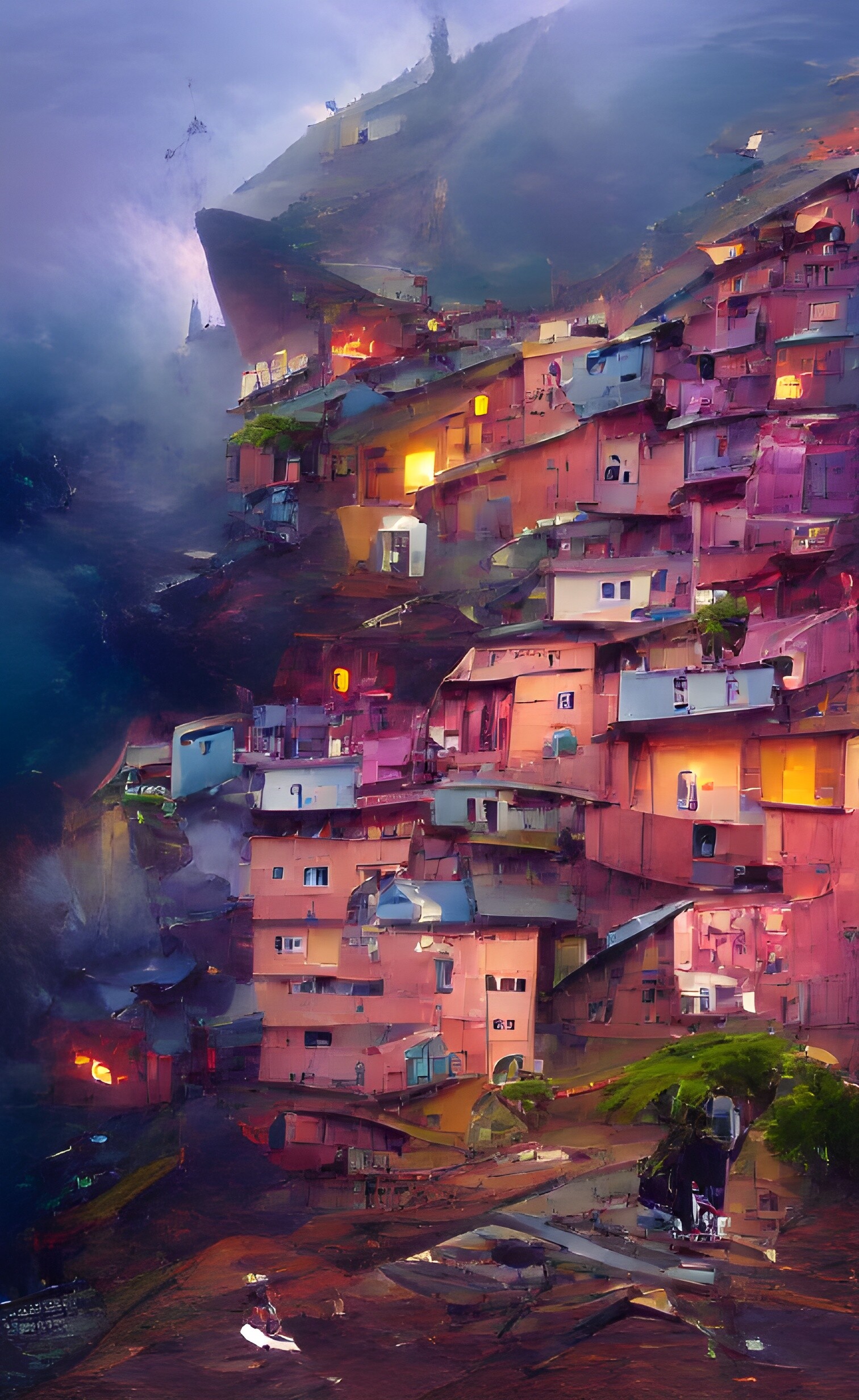 ArtStation - Favelas Rio 480 image jpg pack | Game Assets