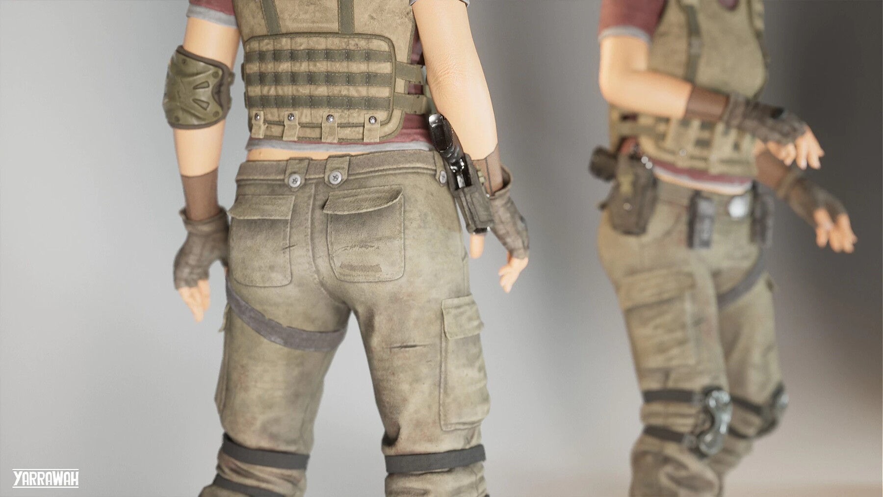 ArtStation - Survival NPC - Sarah "Sal" Jacobs [UE4] | Game Assets