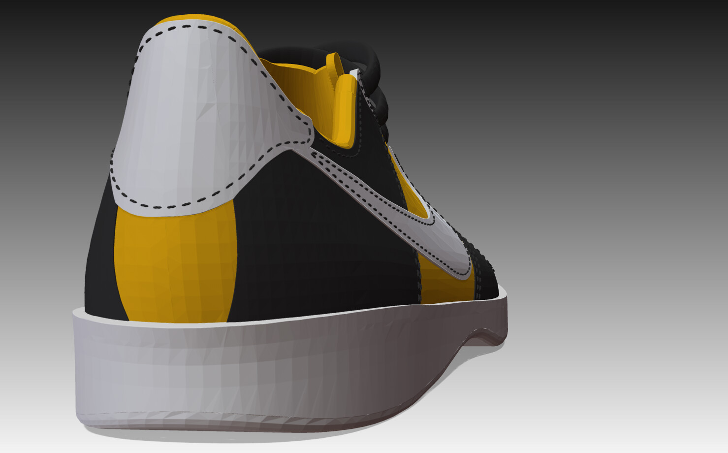 ArtStation - NIKE CLASSIC SHOES low-poly | Game Assets