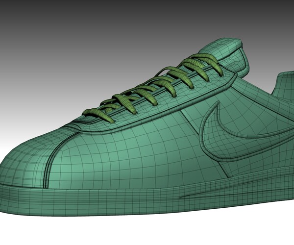 ArtStation - NIKE CORTEZ SHOES low-poly | Game Assets