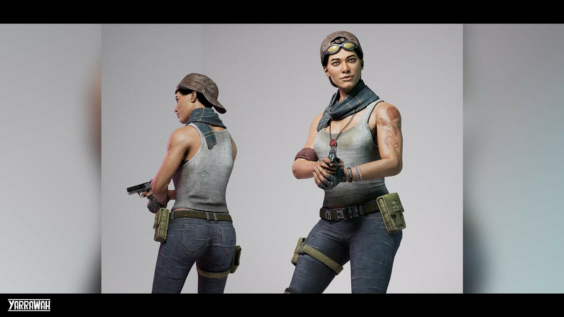 ArtStation - Survival NPC's - Maria and Sarah - Two Pack [UE4] | Game ...
