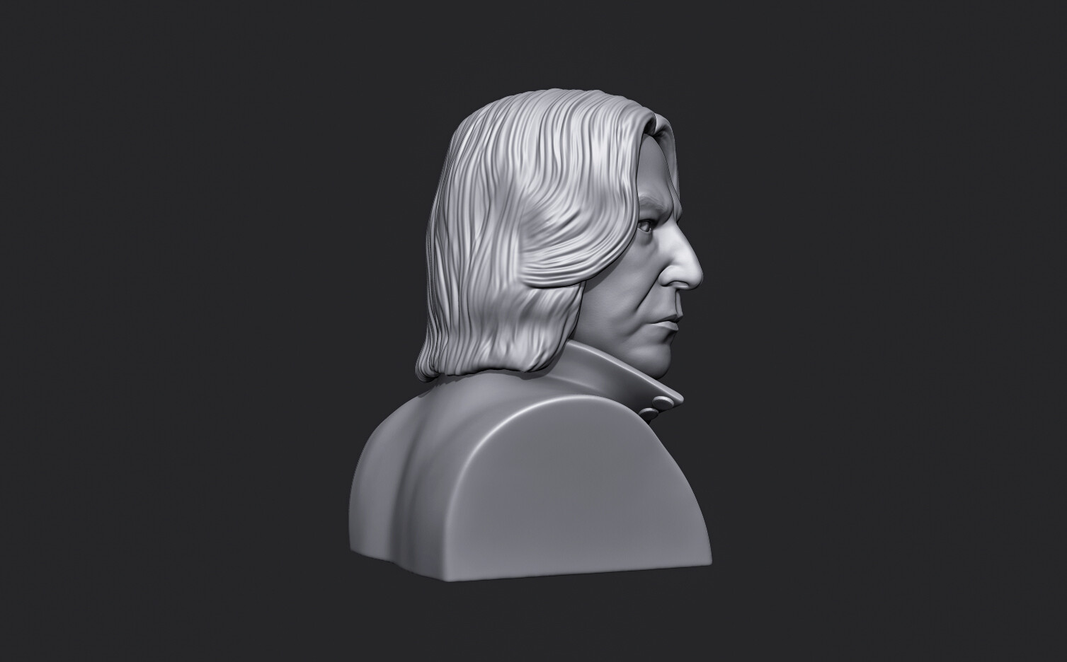 ArtStation - Severus Snape from Harry Potter (bust updated for 3d print ...