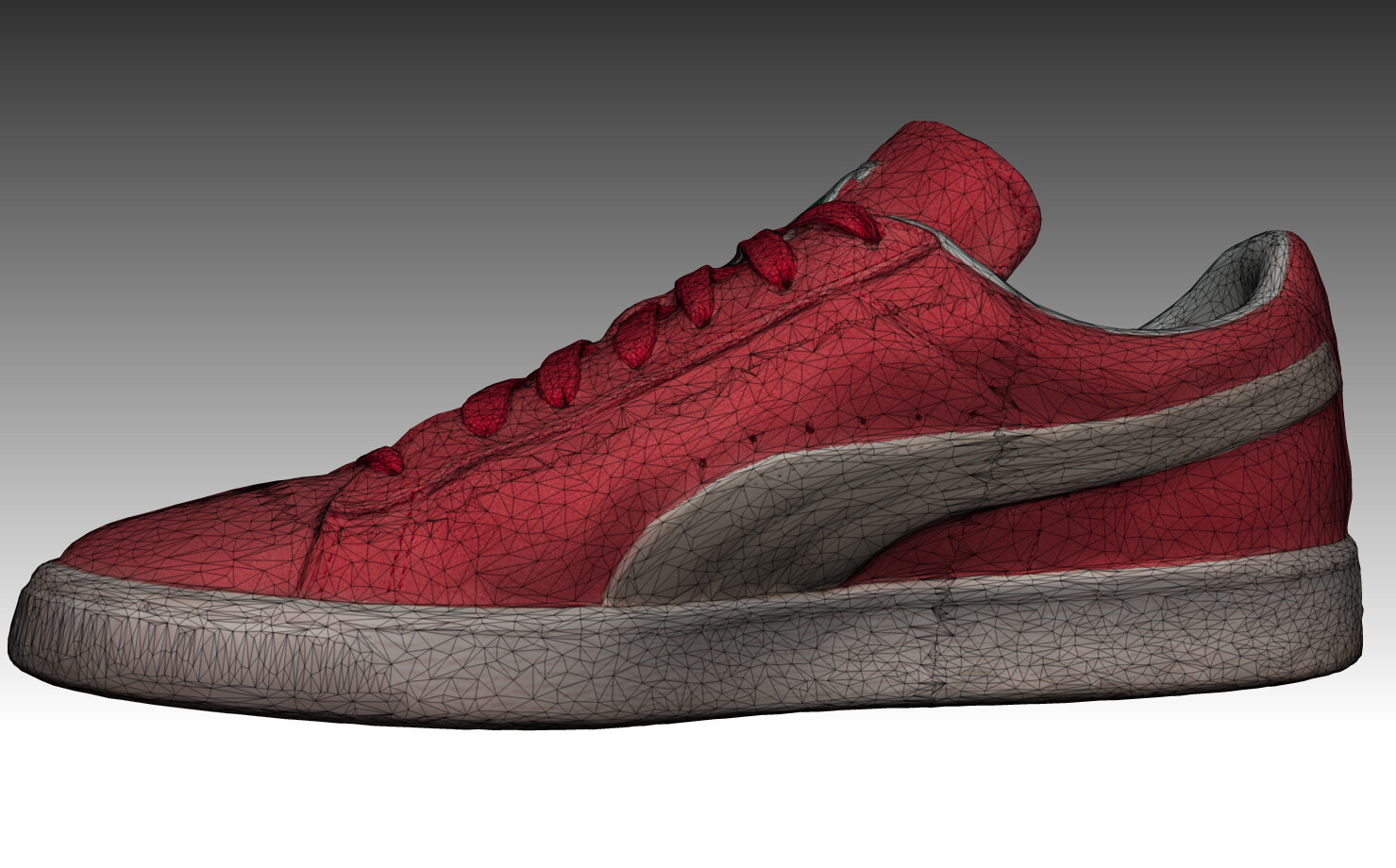 ArtStation - PUMA SUEDE CLASSIC SHOES low-poly | Game Assets