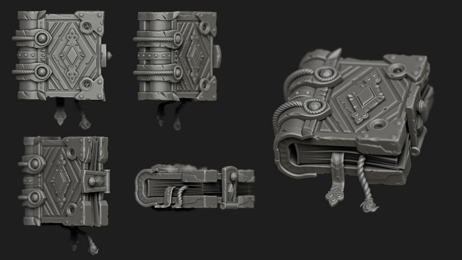 ArtStation - Stylized Book Video Process | Tutorials