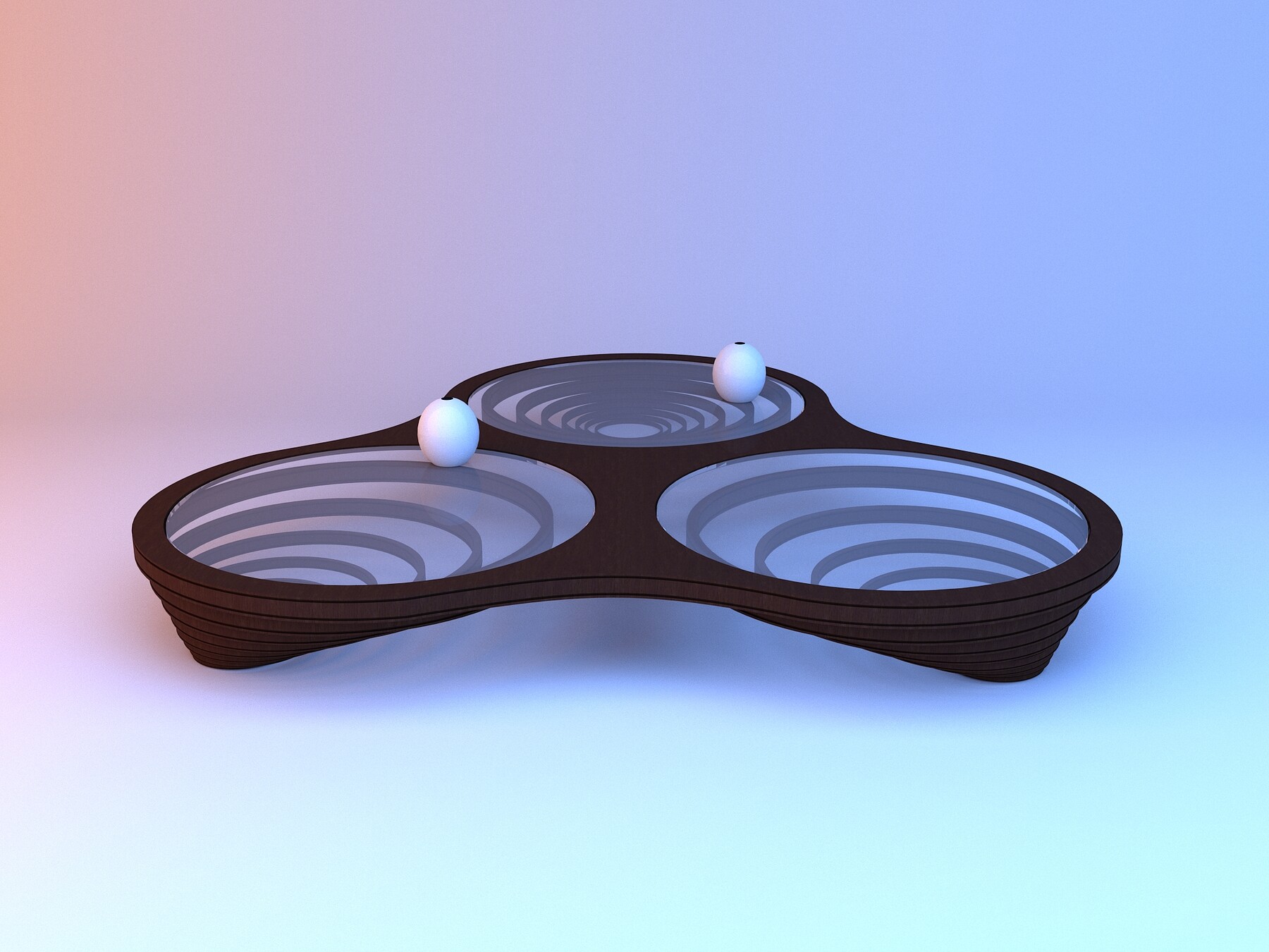 ArtStation - Round wood parametric table | Game Assets