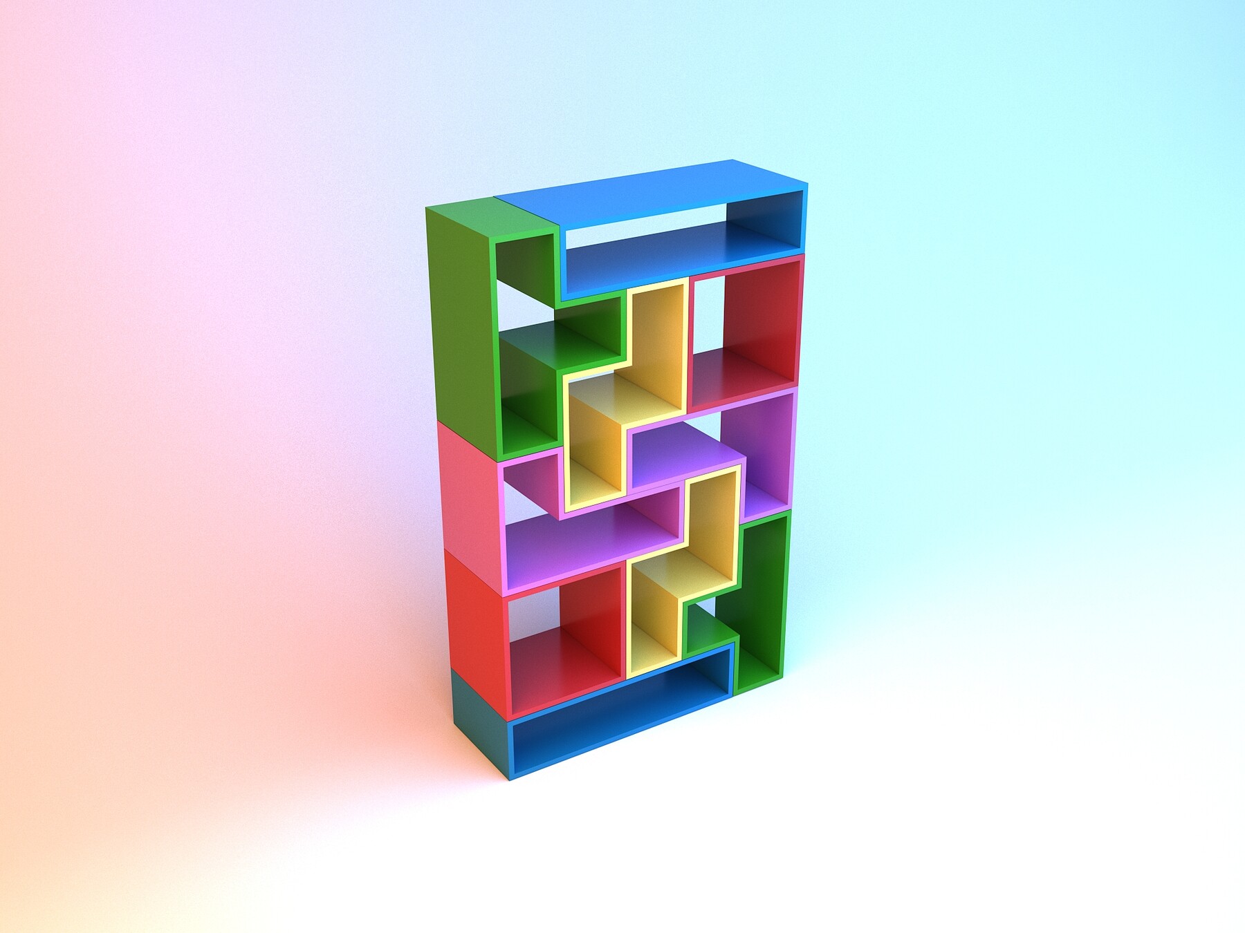 ArtStation - Cupboard Tetris kids | Game Assets