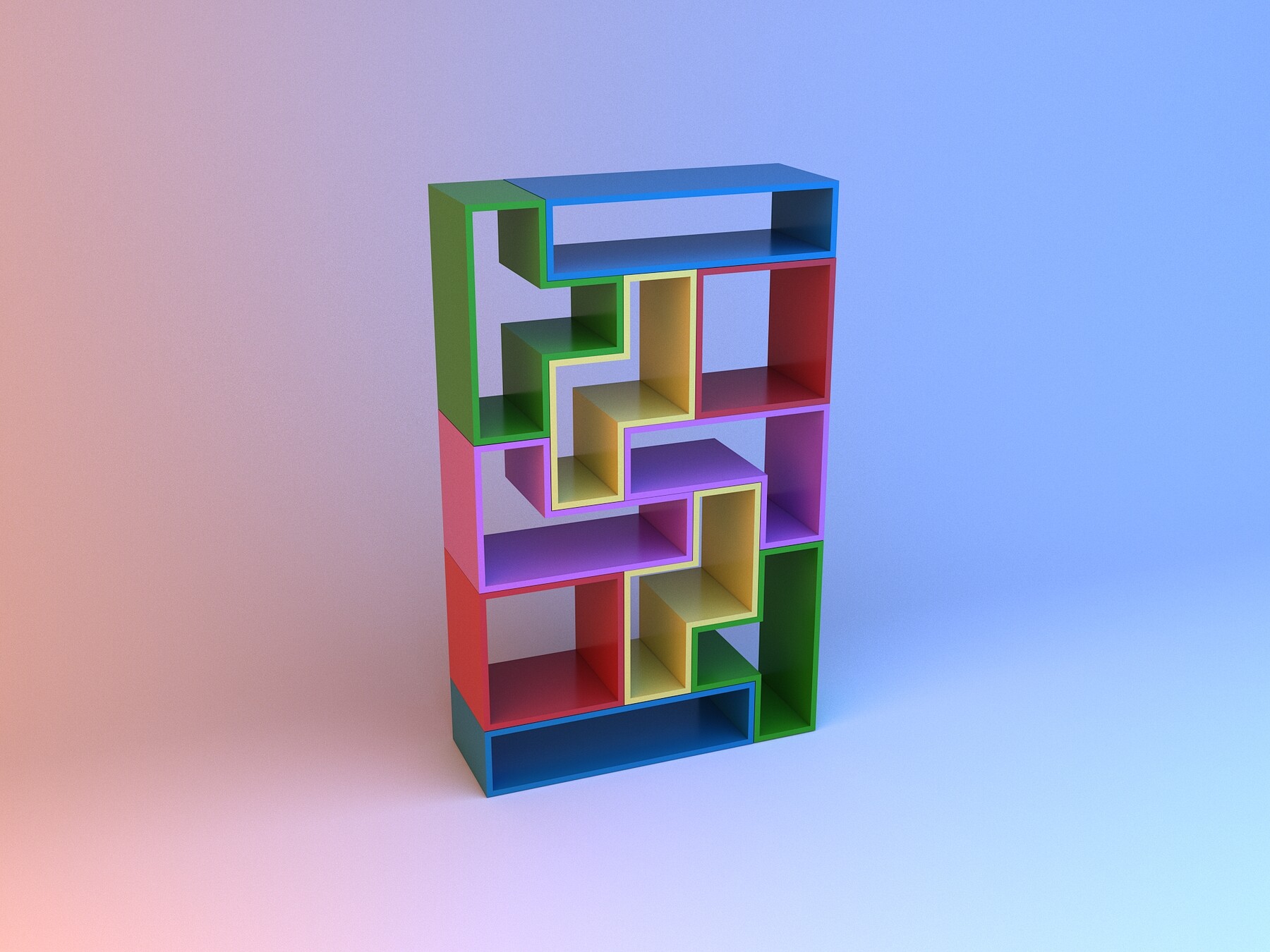 ArtStation - Cupboard Tetris kids | Game Assets