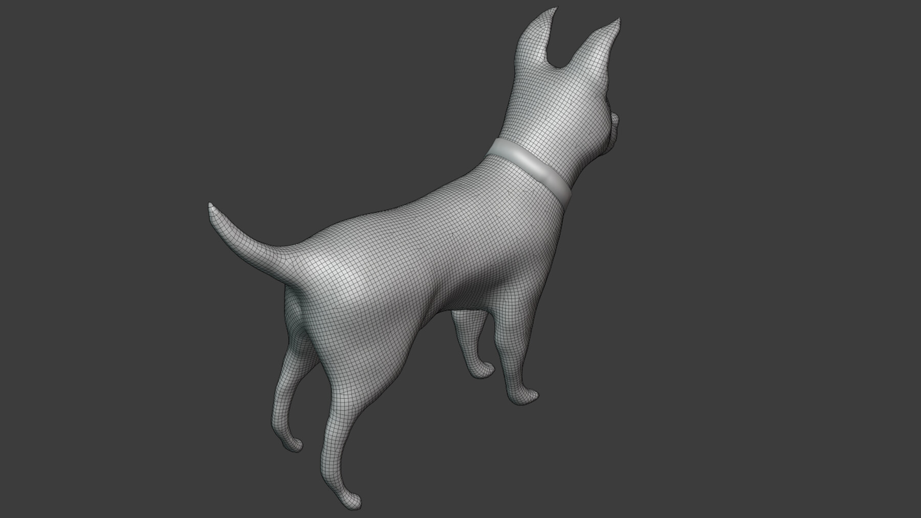 ArtStation - White Dog | Game Assets