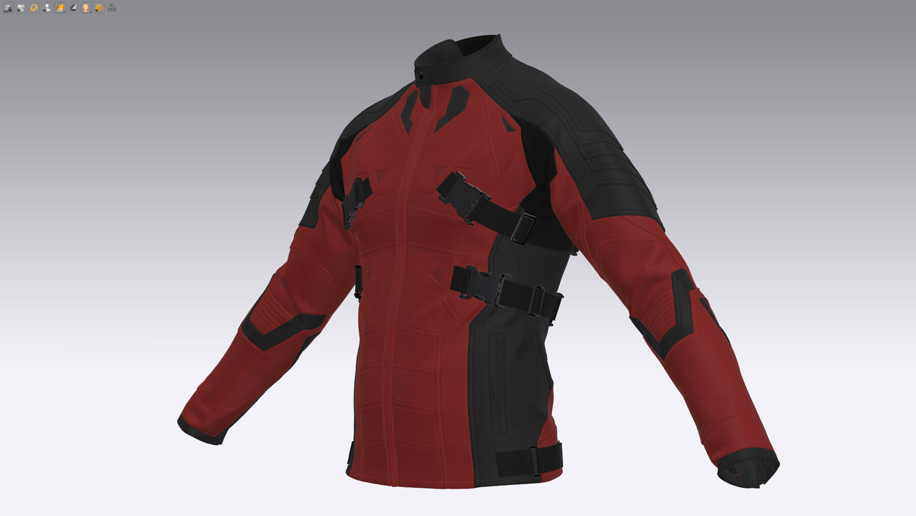 ArtStation - Cyberpunk leather jacket / Sci-fi / Future / Men's ...