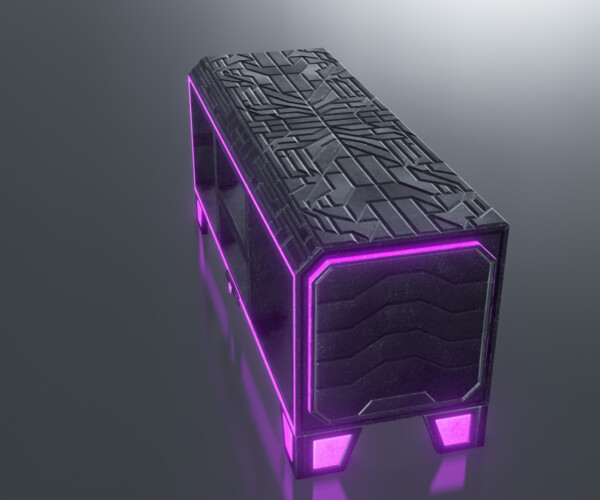 ArtStation - sci-fi table top gameready Low-poly 3D model | Resources