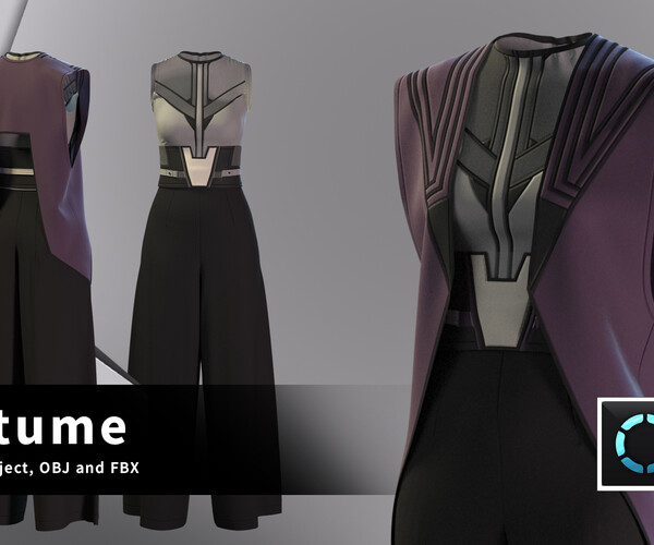 ArtStation - Costume | Game Assets