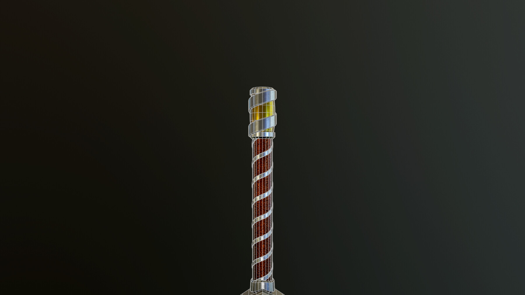 ArtStation - 3D Low-Poly Model - Sword Wave | Game Assets