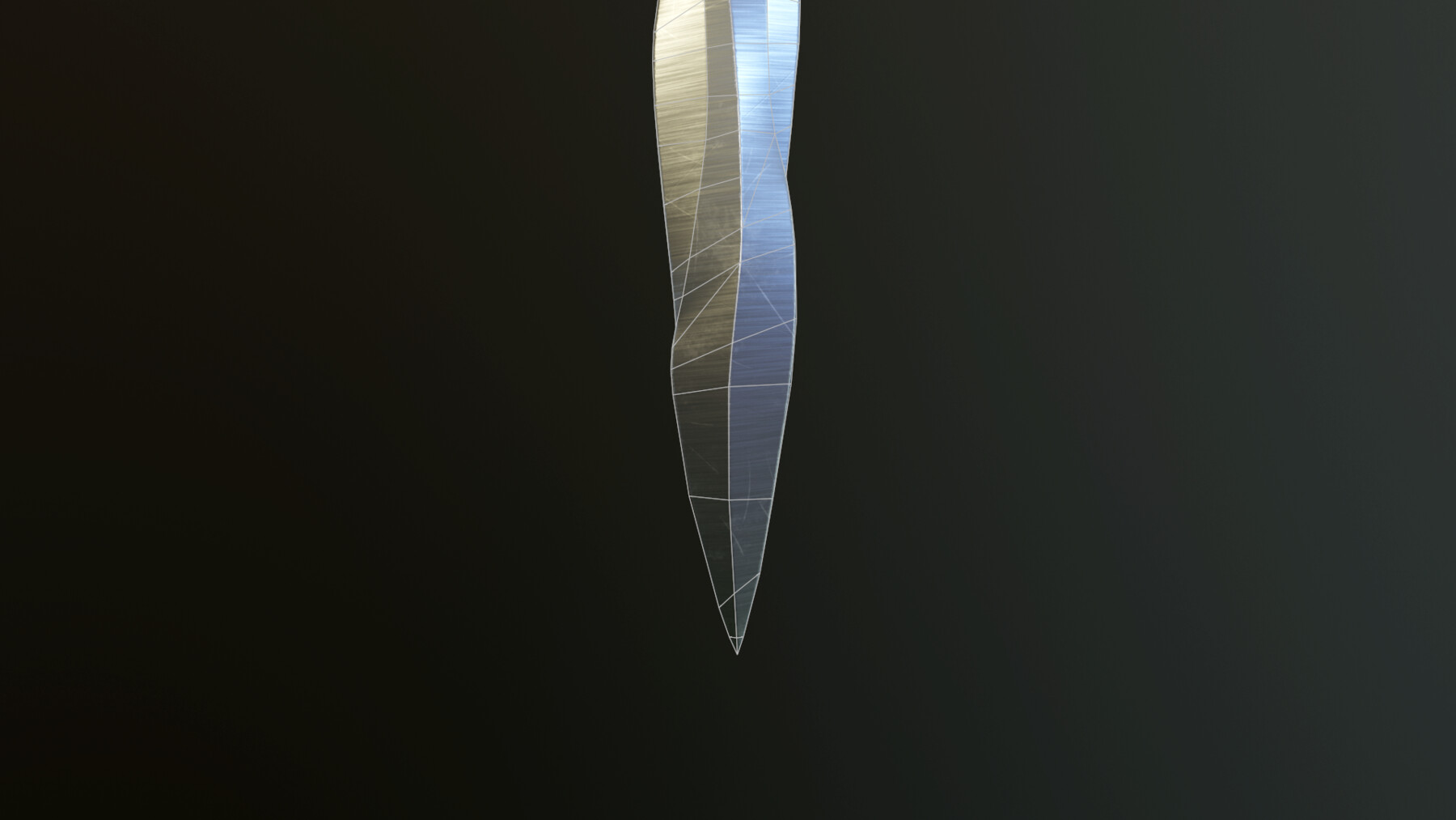 ArtStation - 3D Low-Poly Model - Sword Wave | Game Assets