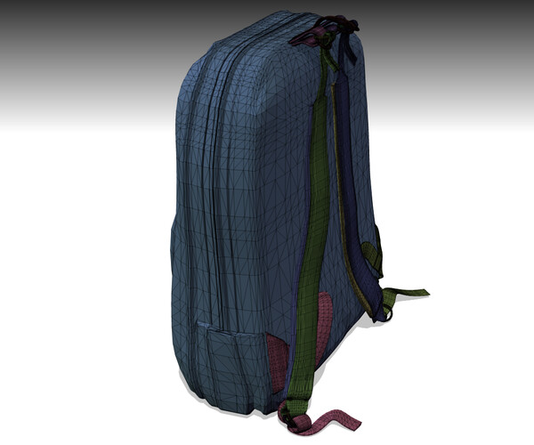 ArtStation - HERON PRESTON BACKPACK low-poly | Game Assets