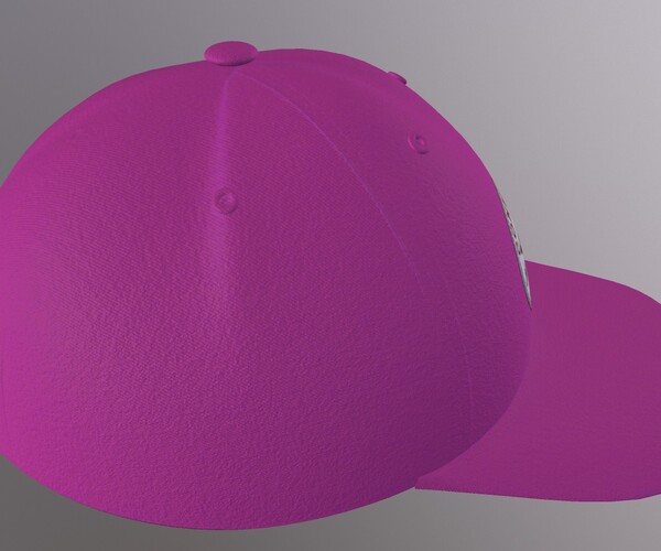 ArtStation - CONVERSE BASEBALL CAP low-poly | Game Assets