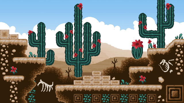 ArtStation - PLATFORMER 4 DESERT | Game Assets