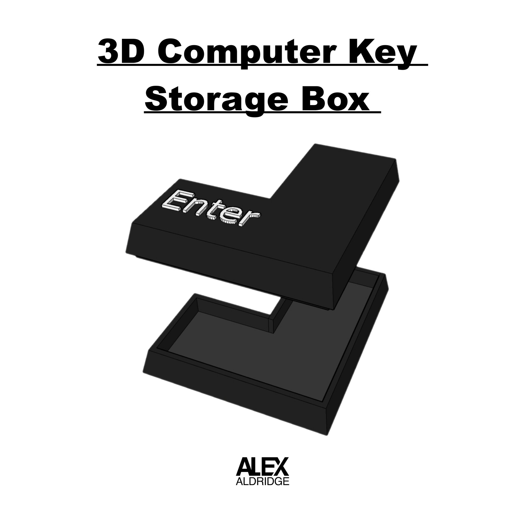 ArtStation - 3D Computer Key Storage Box | Resources