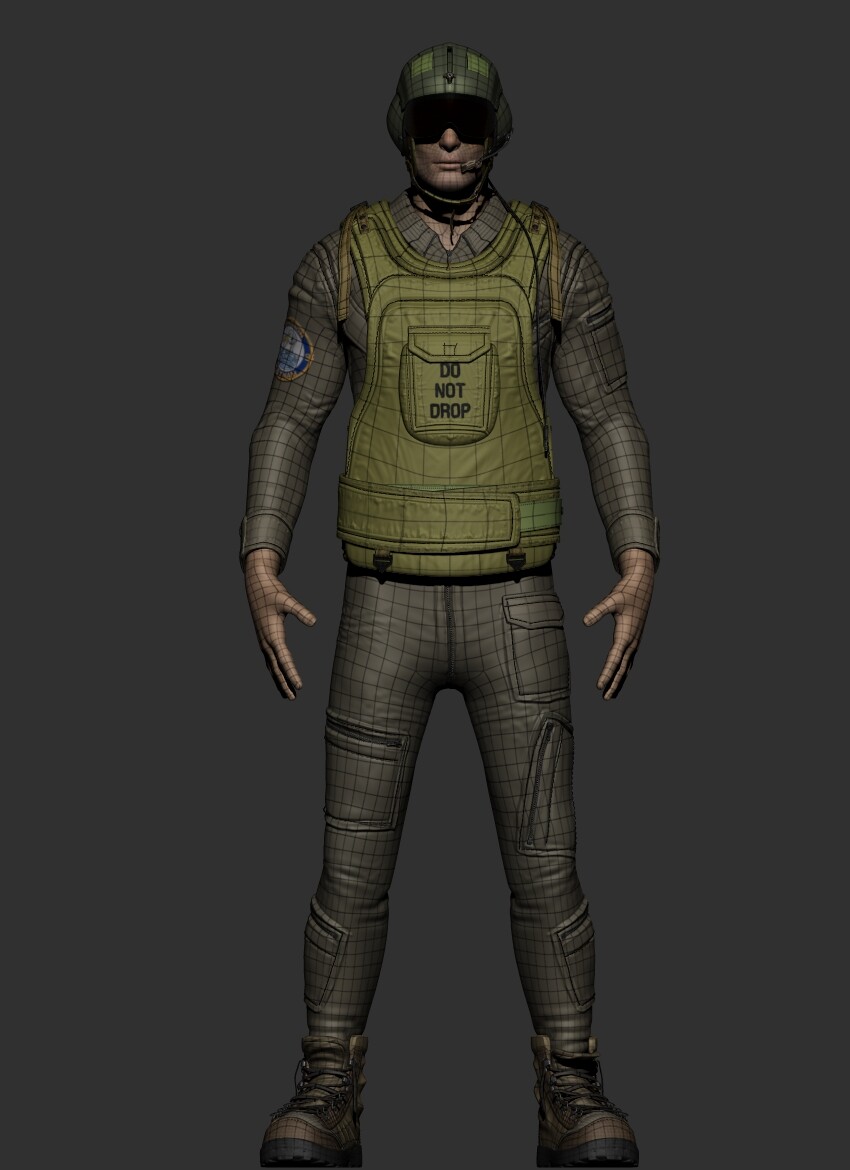 ArtStation - Pilot Character | Game Assets