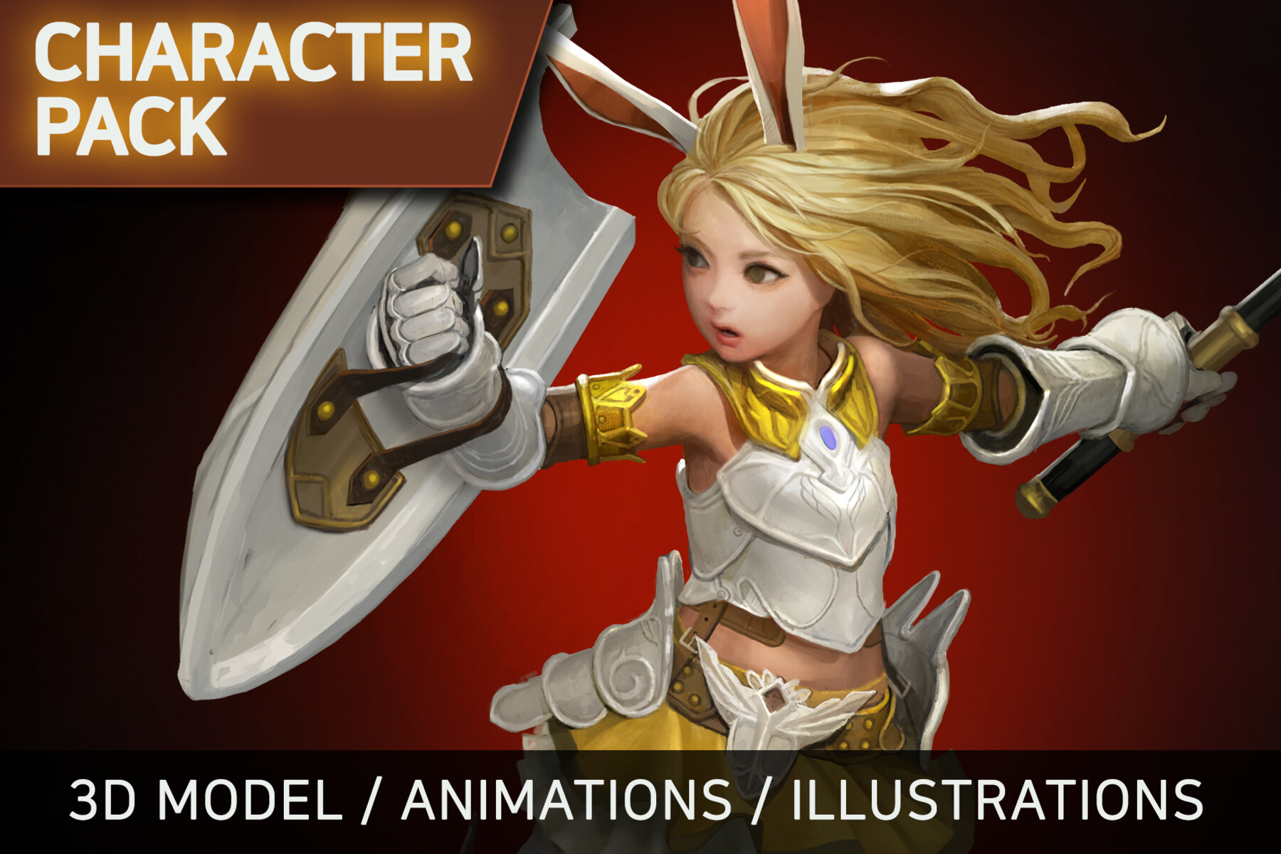 Artstation Mmorpg Character Pack All Characters Game Assets