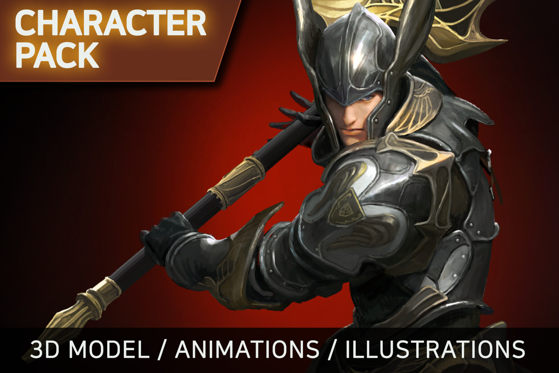 Artstation Mmorpg Character Pack All Characters Game Assets