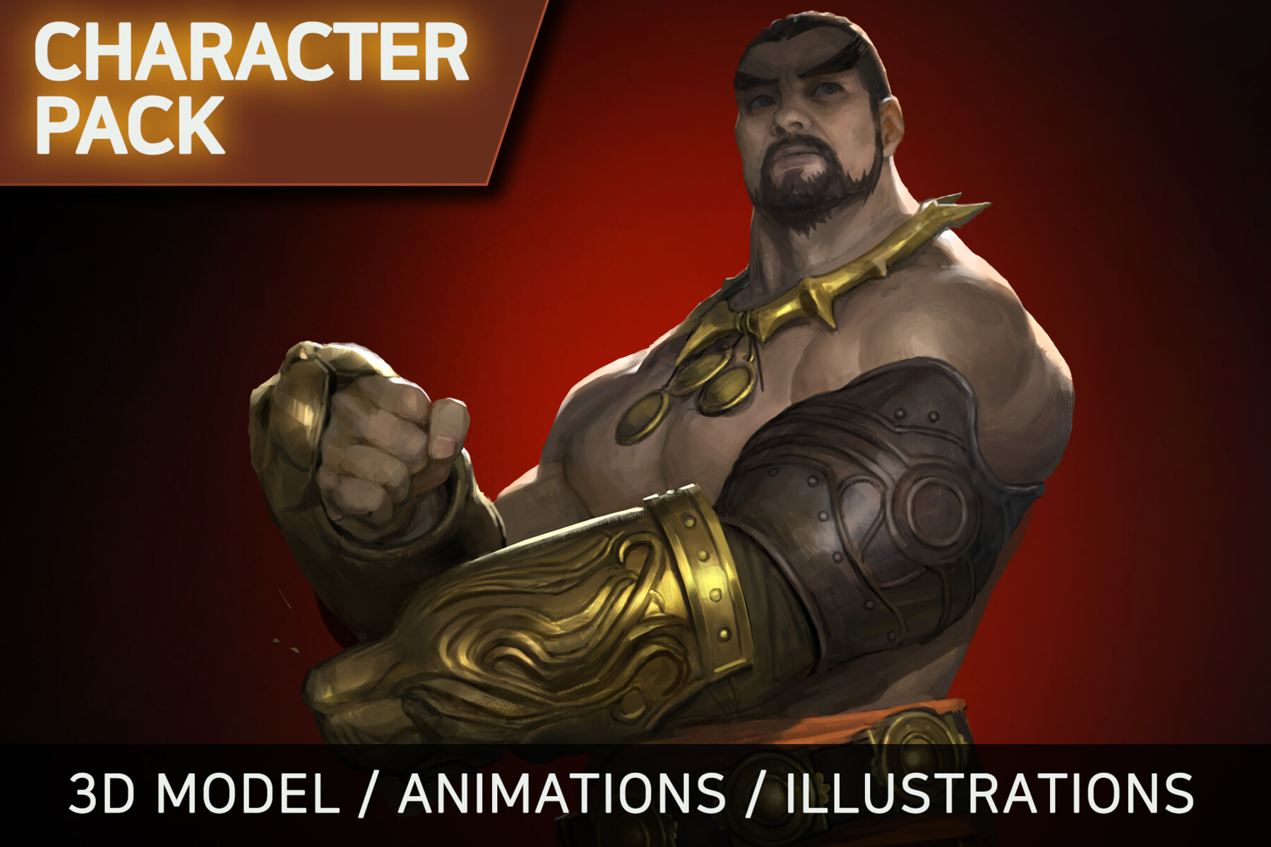 ArtStation - MMORPG Character Pack - All Characters | Game Assets