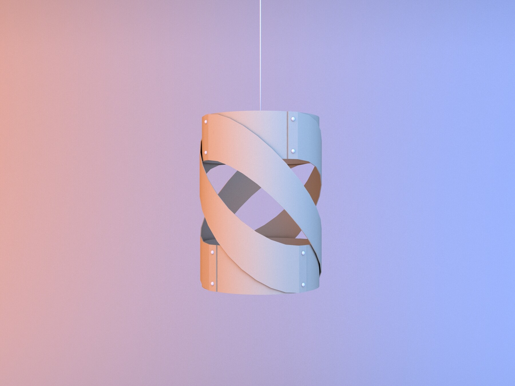 ArtStation - Spiral Paper Lamp | Game Assets