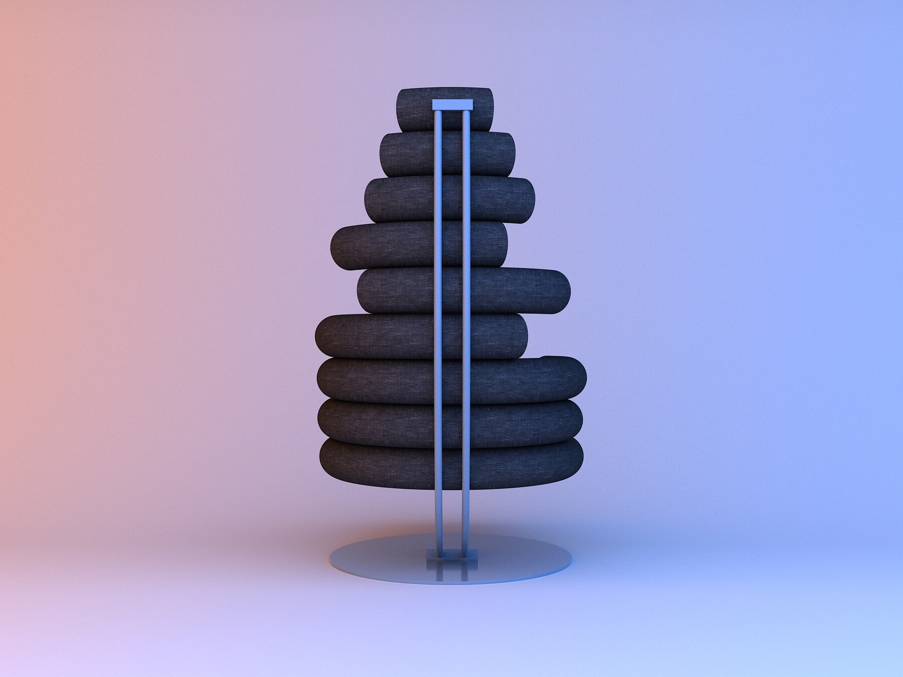 ArtStation - 3xr Chair Adjustable Rotatable Lounge | Game Assets