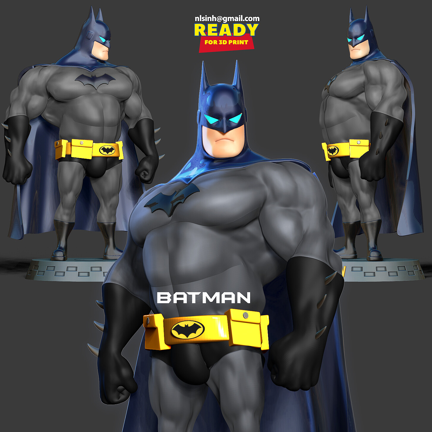 ArtStation - Fat Batman | Resources