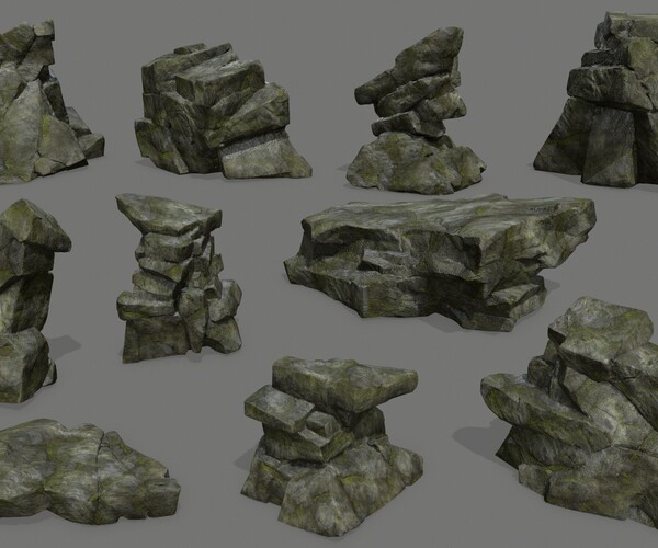 ArtStation - rocks | Game Assets