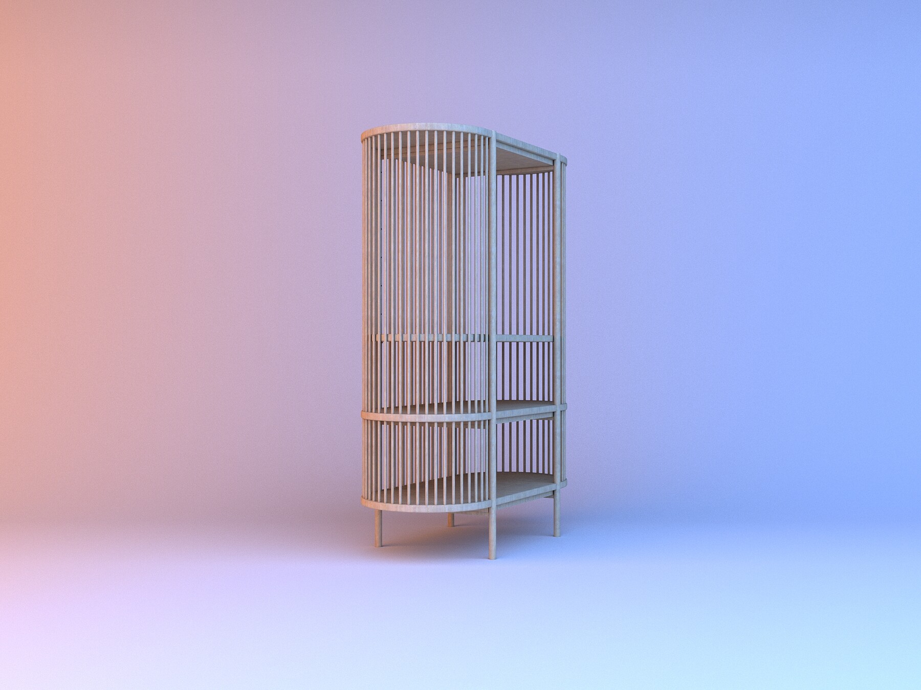 ArtStation - Scandinavian shelving | Game Assets